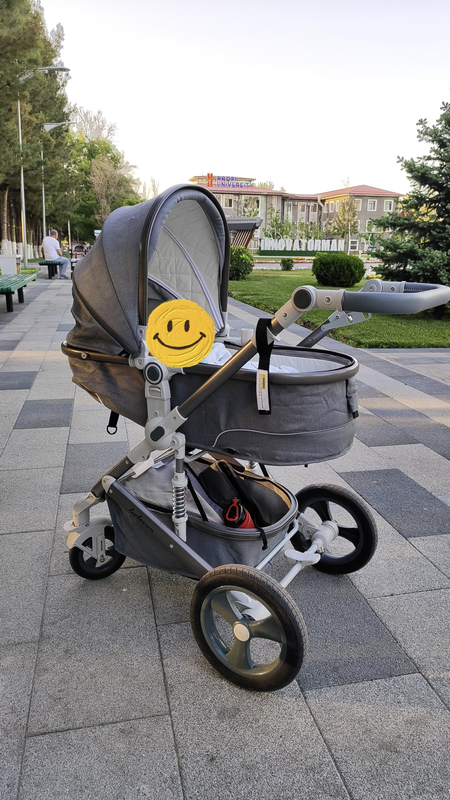 Детская коляска трансформер с автокреслом