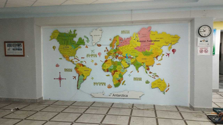 Карты мира премиум Европейского стандарта от Woodlyworld