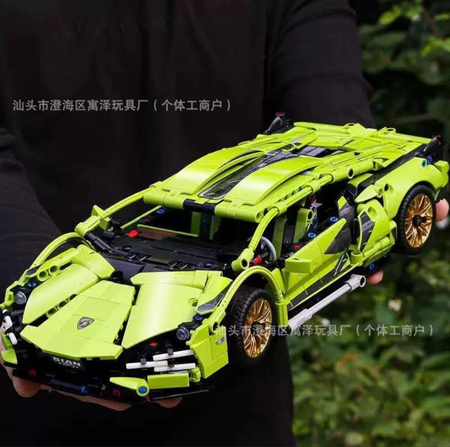 Лего/ Lego машина Lamborghini 1400+ деталей, качество отличное!!