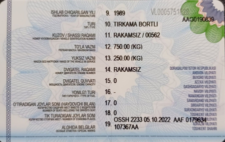 Jiguliga tushadigan teleshka sotiladi