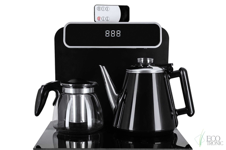 Кулер с чайным столиком Тиабар Ecotronic TB10-LNR black  Оптом цена