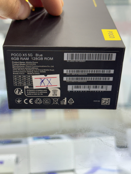 Poco x5  6 ga 128 gb