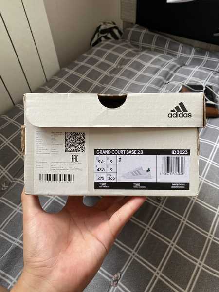 Новые кеды Adidas Grand Court Base 2.0, размер 42, оригинал
