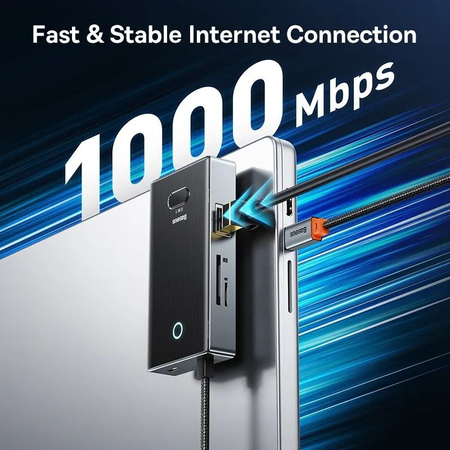 Baseus Hub Концентратор 8 в 1 Hdmi 4k 60 Герц
