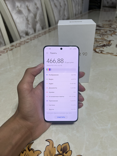 honor 90 karobka 12.512gb