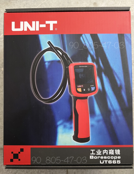Цифровой эндоскоп UNI-T. UT665. Тестр/бороскоп