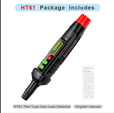 Детектор утечки газа HABOTEST HT59 HT60 HT61, 0-1000ppm