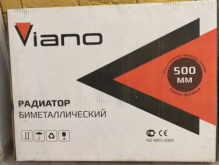 Viano bimetal, биметал радиатор