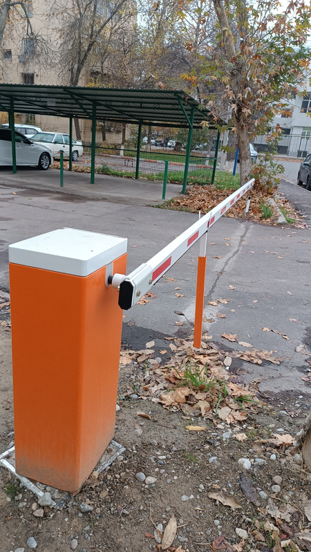 Установка шлагбаумов