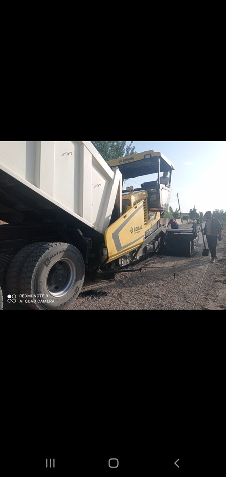 асфальт ва бетон ёткизиш хизмати