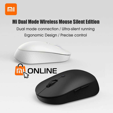Беспроводная Мышь Mi Dual Mode Wireless Mouse Silent Edition