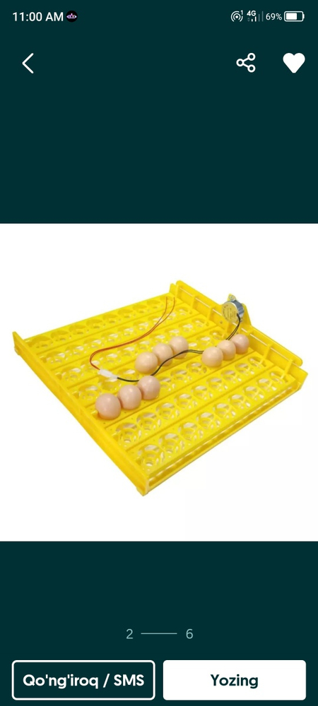 Inkubator uchun latok
