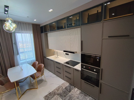 Сдается дизайнерская квартира Акай Сити Дархан 2/16/25.55м²