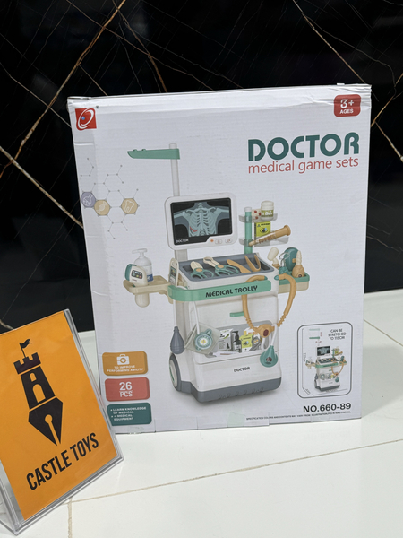 Игровой набор Доктор 24 -26 предметов, свет, звук