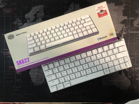 klavyatura cooler master sk622 white