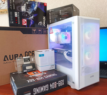 Мощный игровой компютер на Intel Core i5-12400F