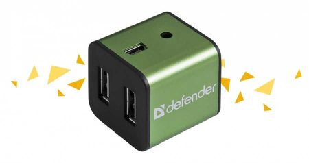 USB-концентратор Defender Quadro Iron