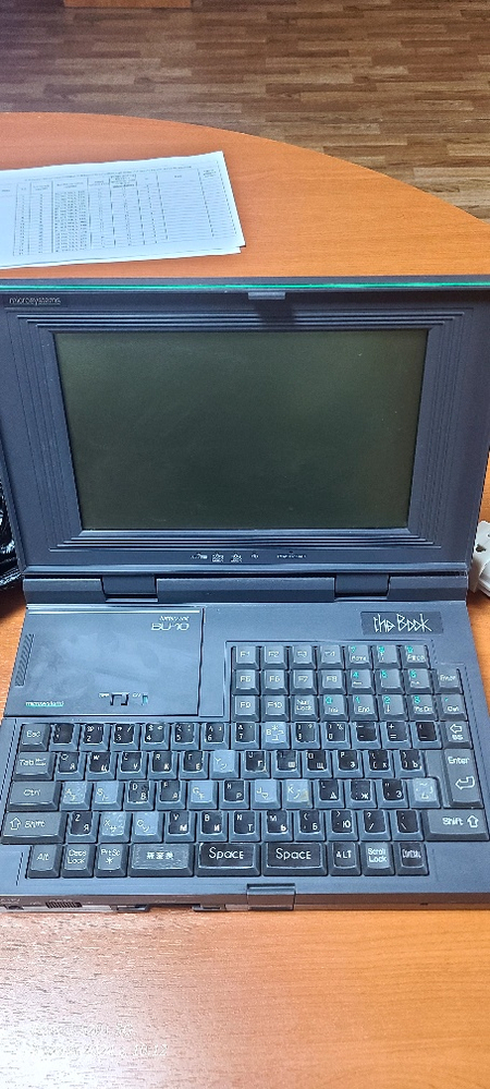 Ноутбук microsystems MS-21-CE