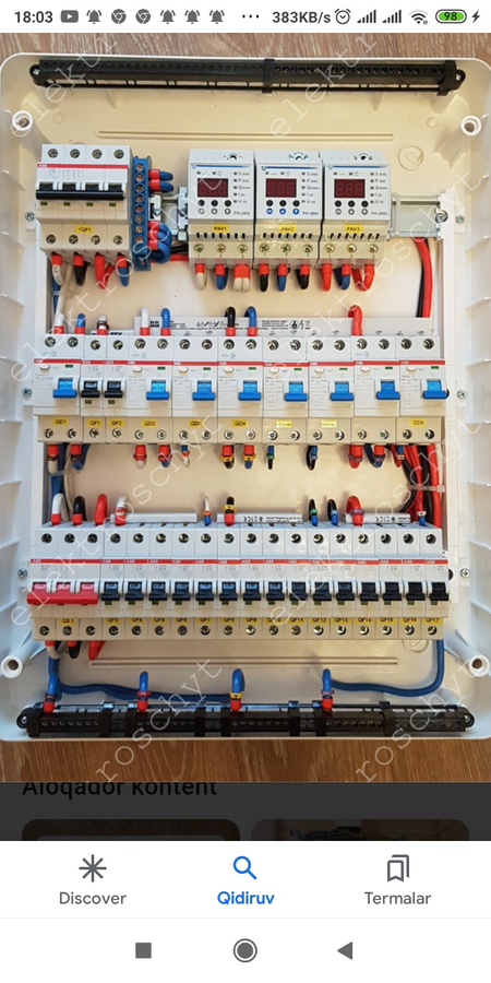Xonadonlarda elektromontaj ishlarini olib boramiz