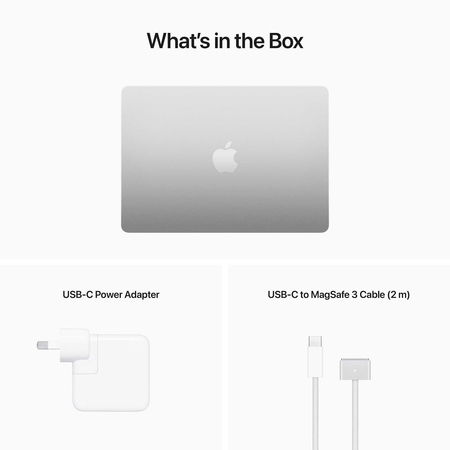 MacBook Air  13.6-inch  M2  8/256GB Silver  (MLXW3)