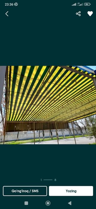 Baner setka tent prazrashni kliyonka sotamiz oʻrna