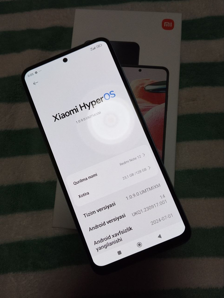 Redmi not 12 128/8+8