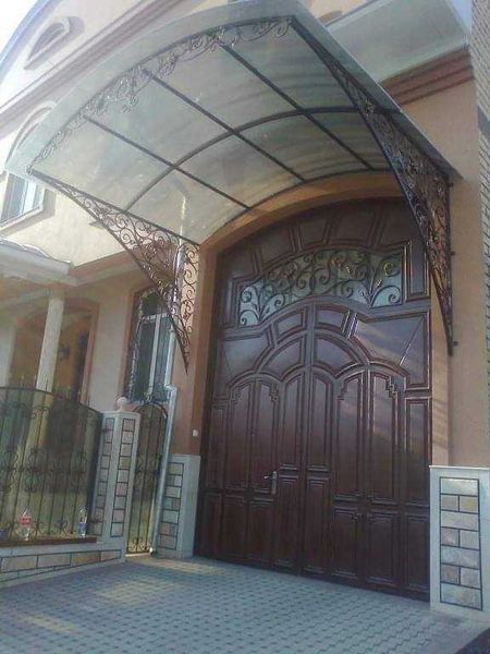 Навесы, решетки, ограждения
