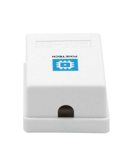 Розетка накладная Pixietech, CAT5e UTP RJ-45, 1 порт