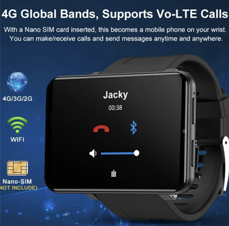 Смарт-часы Ticwris Max, 4G, Android