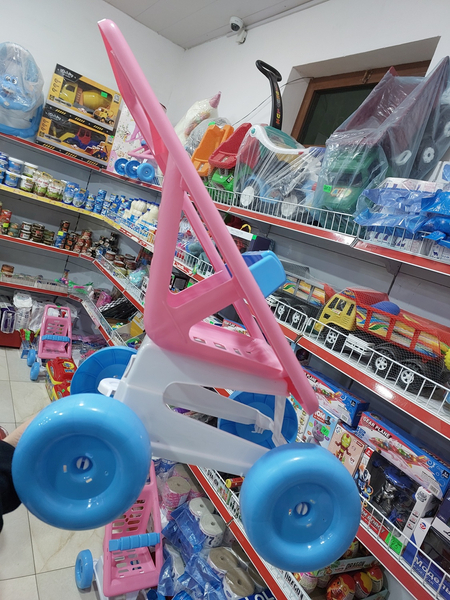 Игрушка Каляска розивый