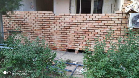 Balkonga ģisht teramiz.Ablusofka,prostoy