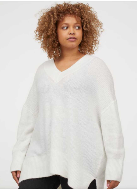 Новый свитер из смесовой шерсти H&M, раpмер XXL (58/64)