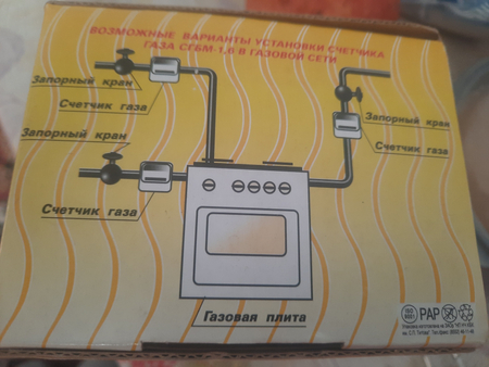 Счетчики для газа