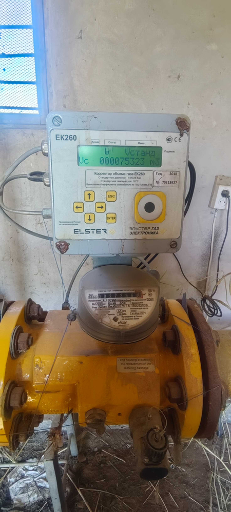 Elster EK260 промышленный газовый счётчик