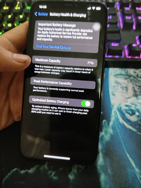 Iphone xs max 256
