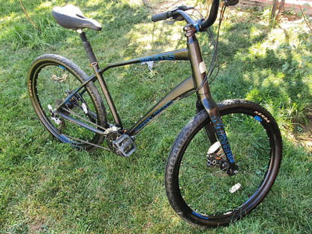 Möbius 27,5 mtb Вилка ригидная в топе с author giant merida мтб