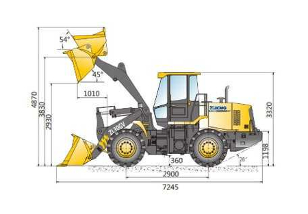 Фронтальный погрузчик LW330FN / Old yuklagich XCMG