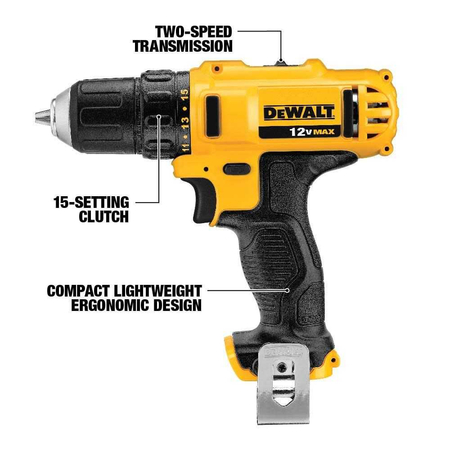 Аккумуляторная дрель-шуруповерт DeWalt DCD710D2