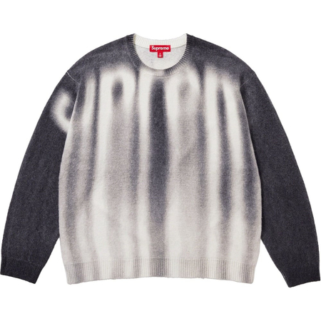 Supreme Blurred Logo Свитер