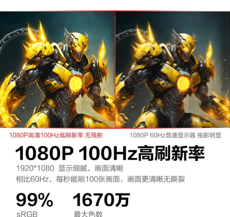 Monitor HKC 100Hz