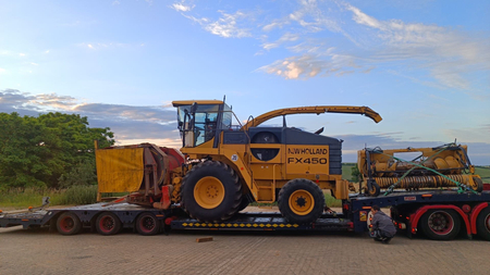 New Holland FX 4500, Claas Jaguar 840, makka  uradigan Kasilka Aion