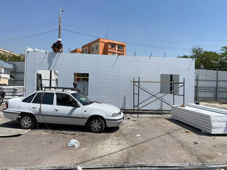 Сэндвич панелдан Ангарлар, Офислар, Доканлар ва бошка бино куриш