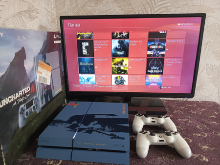 Ps4 лимитированная версия 1ТБ с топовими играми