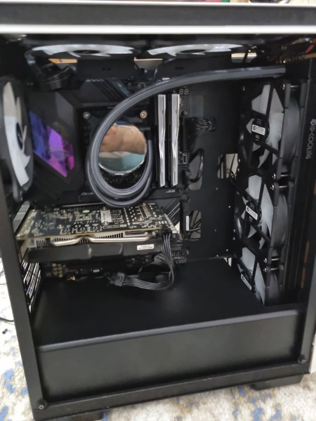 Игровая сборка asus rog z690E Gaming, intel i7 12700K, 32GB 6400mhz