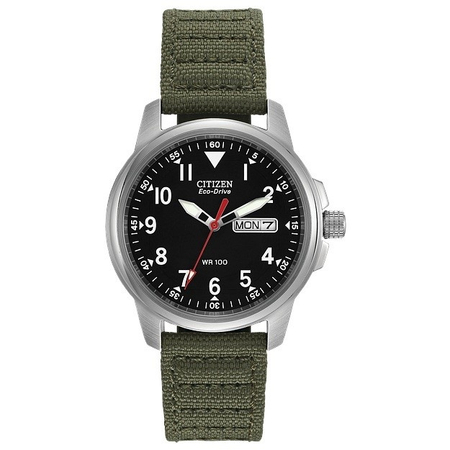 Citizen Men\\\'s Eco-Drive Weekender Garrison Field Watch BM8180-03E