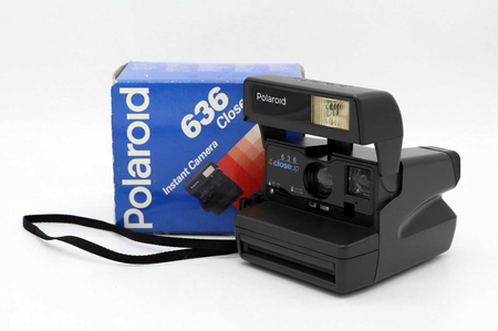 Плёночный фотоаппарат моментальной съёмки «Polaroid close up 636»