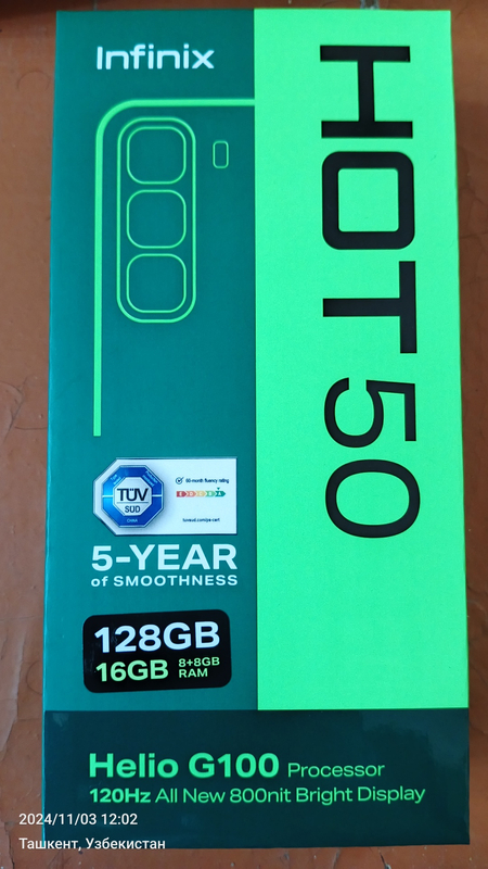 Infinix  HOT50 128GB