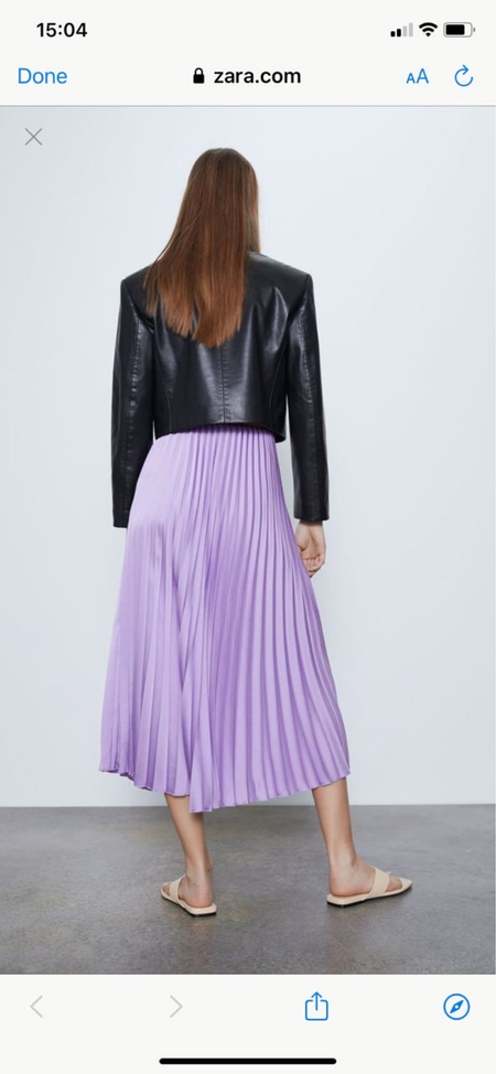 Юбка плиссированная Zara