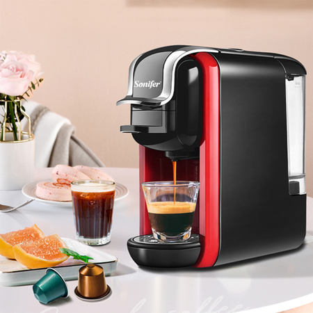 Кофемашина Sonifer 3в1 SF-3547 Nespresso, Dolce Gusto, Ground Coffee