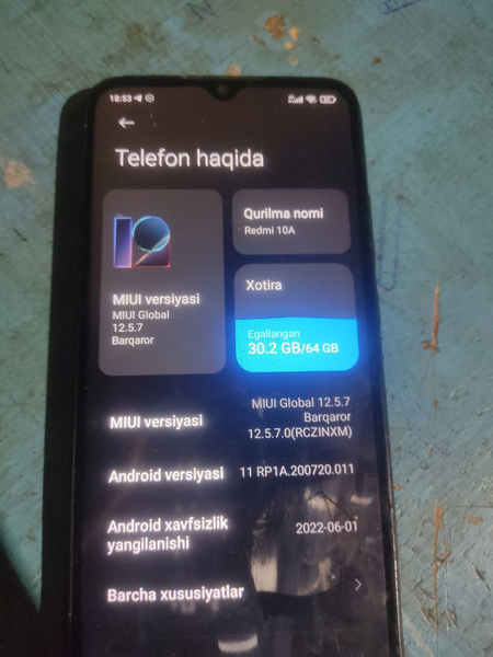 Redmi 10 a 64gb xituea